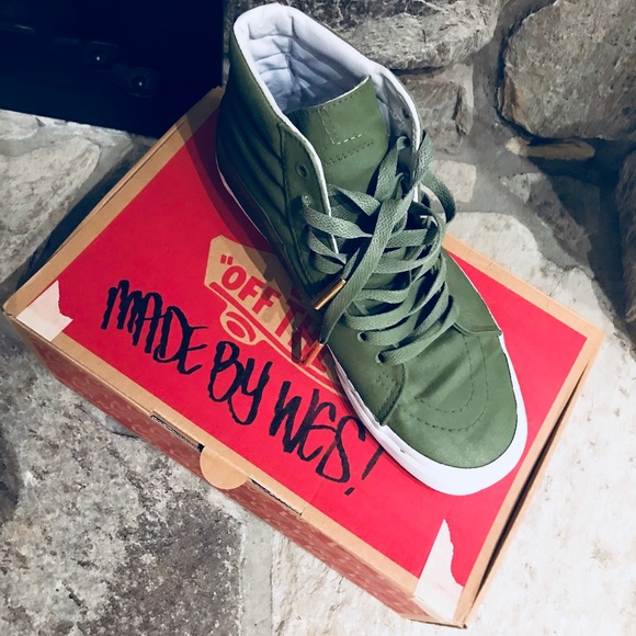 Vans | Shoes | Custom Avocado Sk8hi Vans | Poshmark